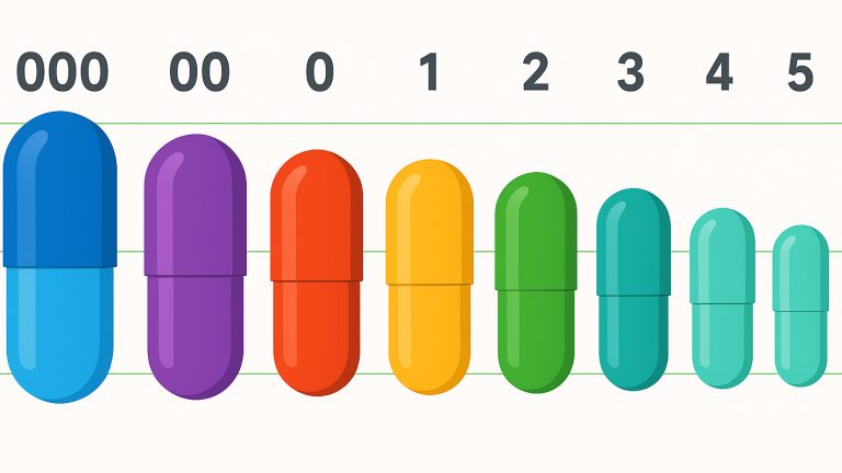 How to Determine Capsule Size and Fill Weight - Anxine