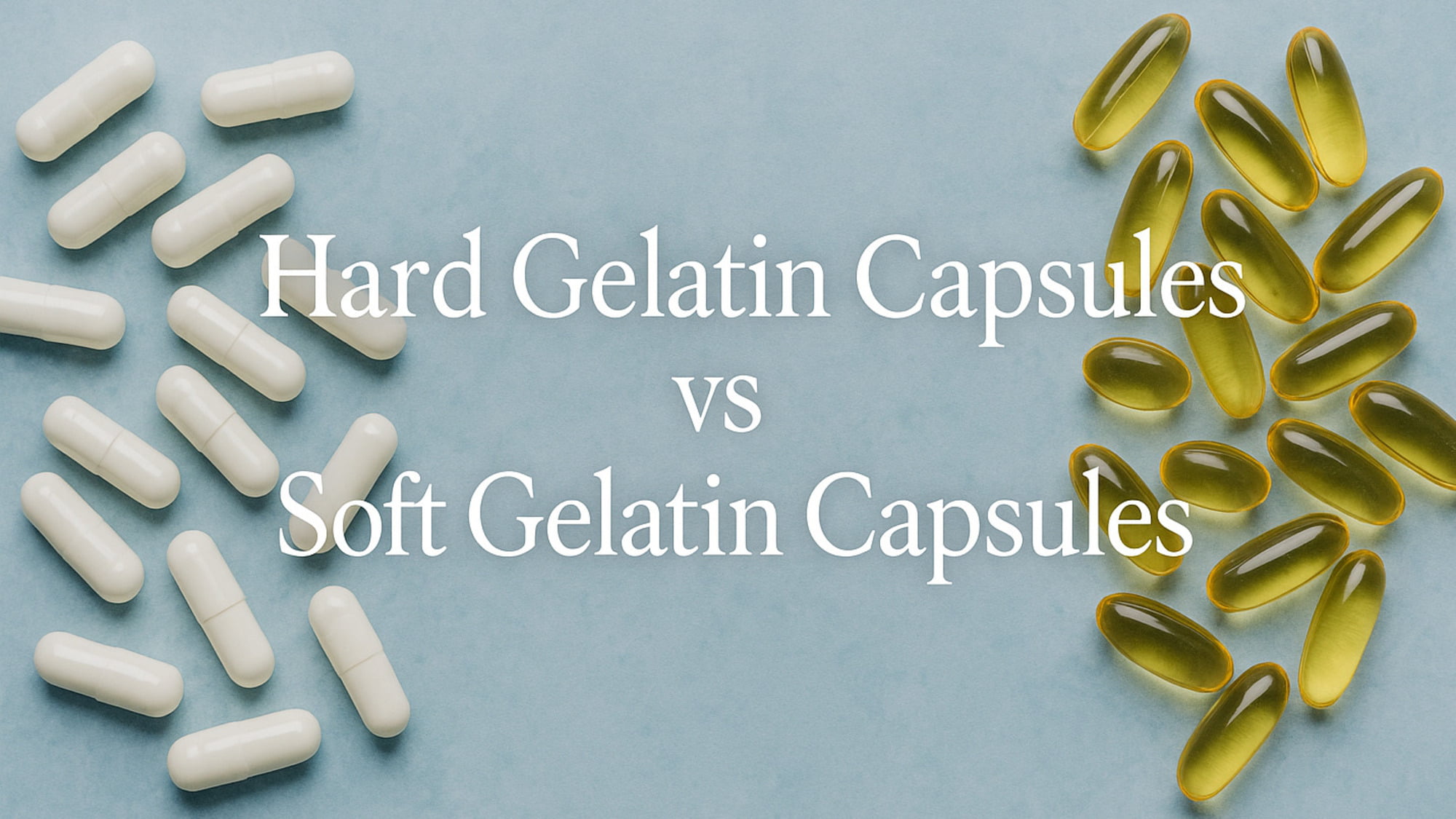 Hard Gelatin VS Soft Gelatin: Which Is Better? - Anxine