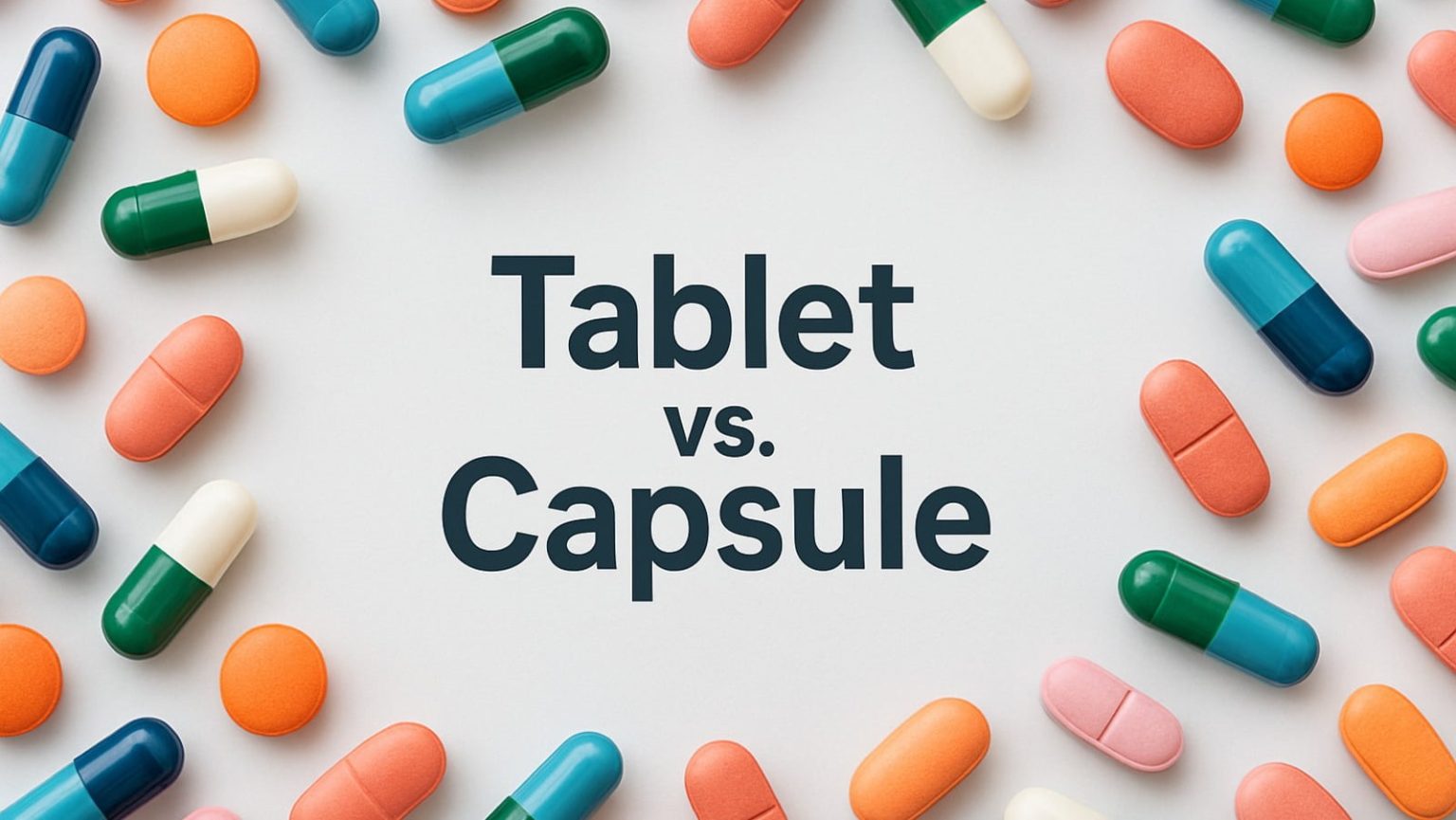 Tablet vs Capsule: Which One Fits Your Product Best? - Anxine